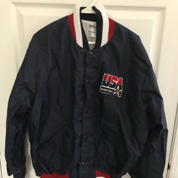 Delong | Jackets & Coats | Vintage Delong Nylong Bomber Jacket ...